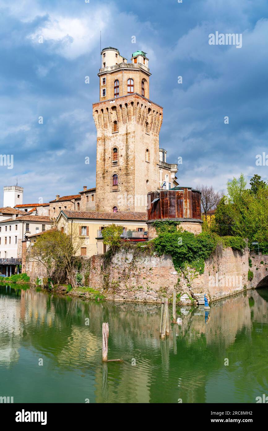Padua, Italy - April 4, 2022: La Specola is a 14th-century tower ...