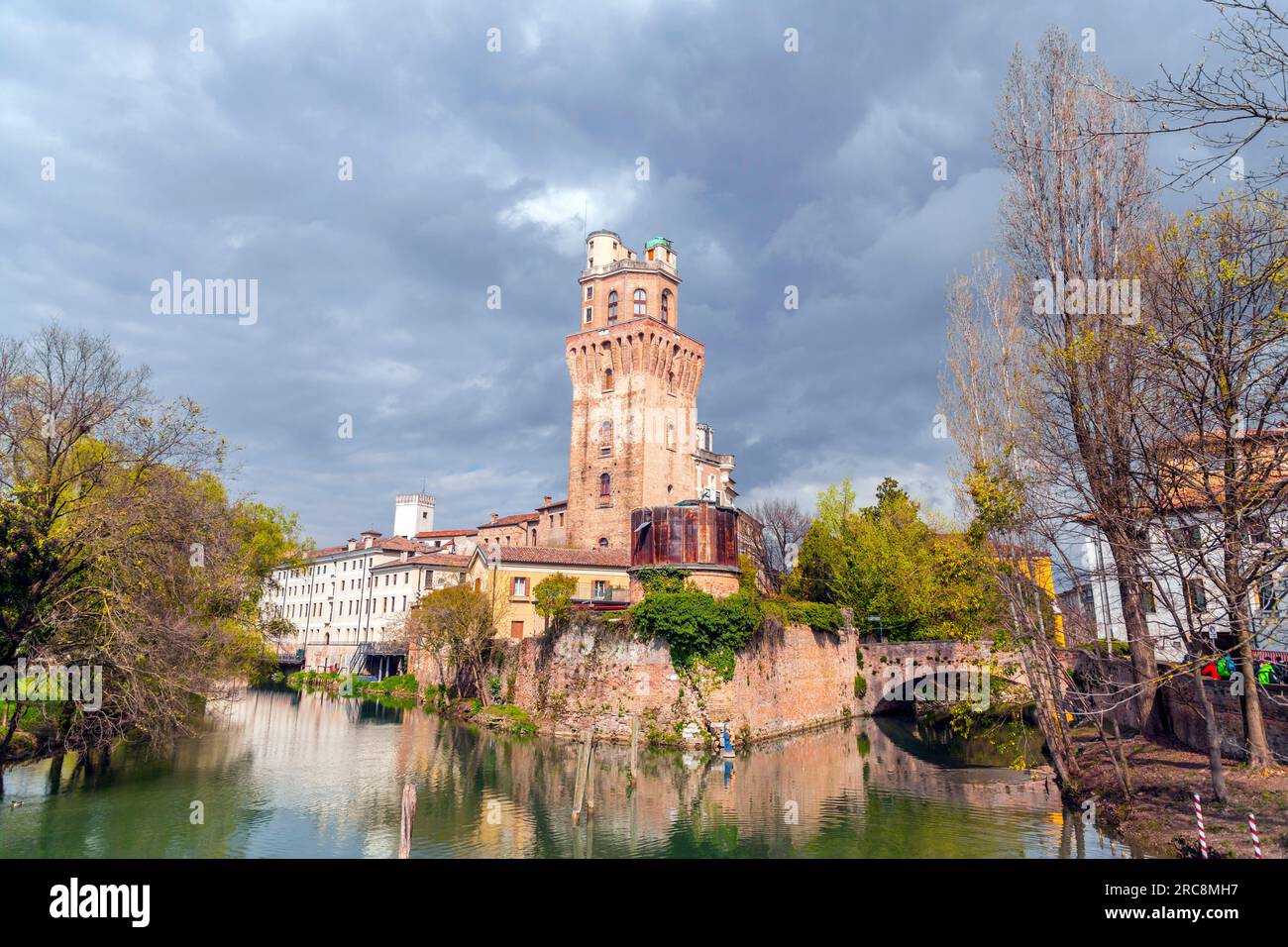 Padua, Italy - April 4, 2022: La Specola is a 14th-century tower ...