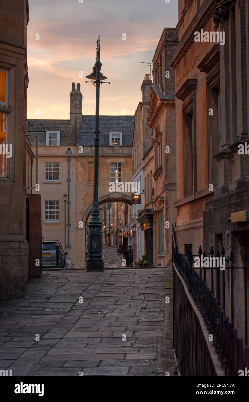 Sunset over Bath Stock Photo - Alamy