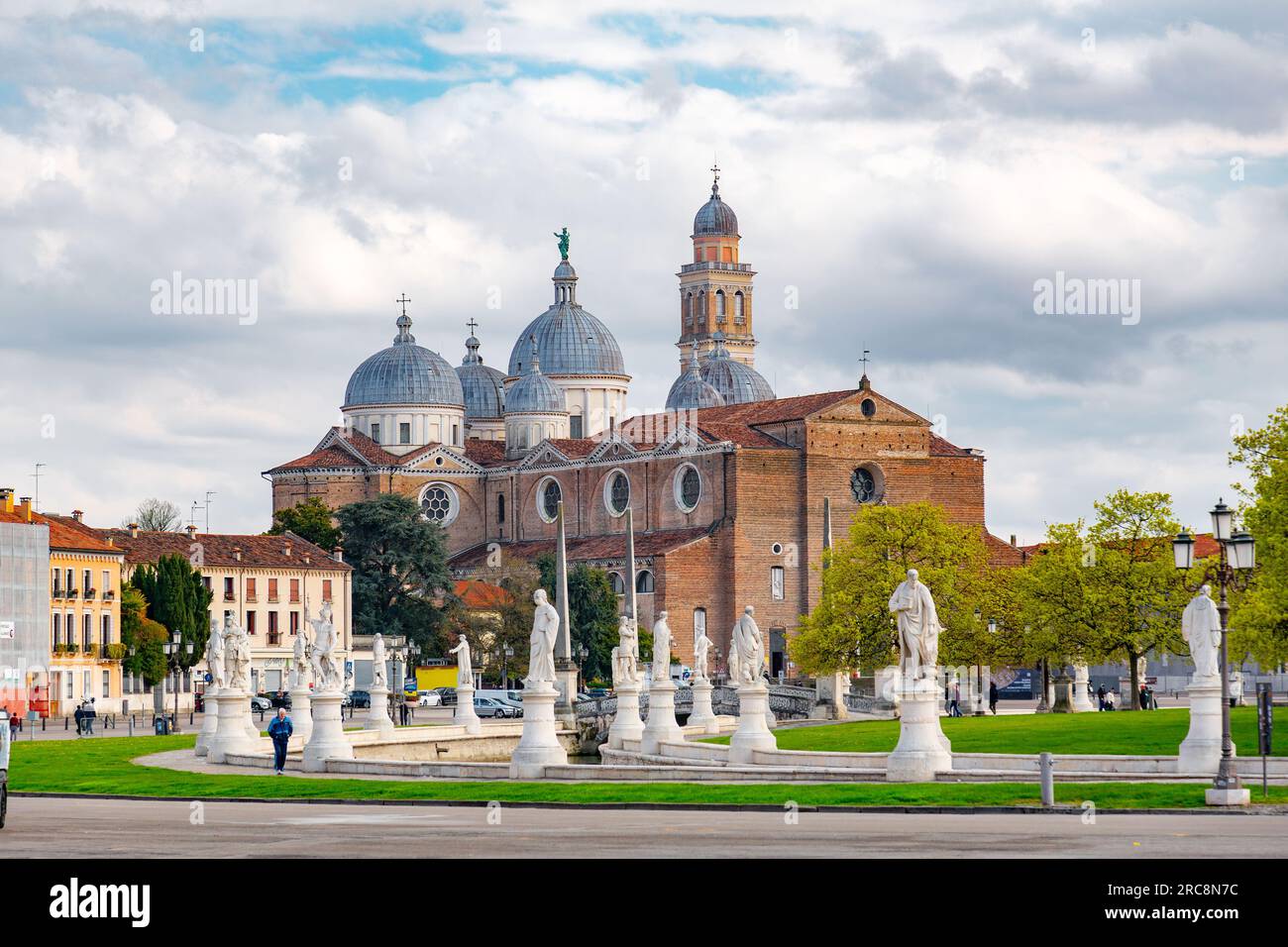 Padua, Italy - April 4, 2022: The Abbey of Santa Giustina is a 10th ...