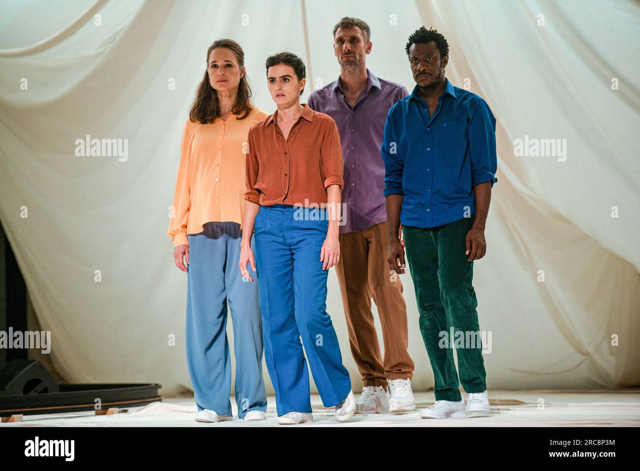 Isabelle Caillat, Beatriz Brás, Baptiste Coustenoble, and Adama Diop ...