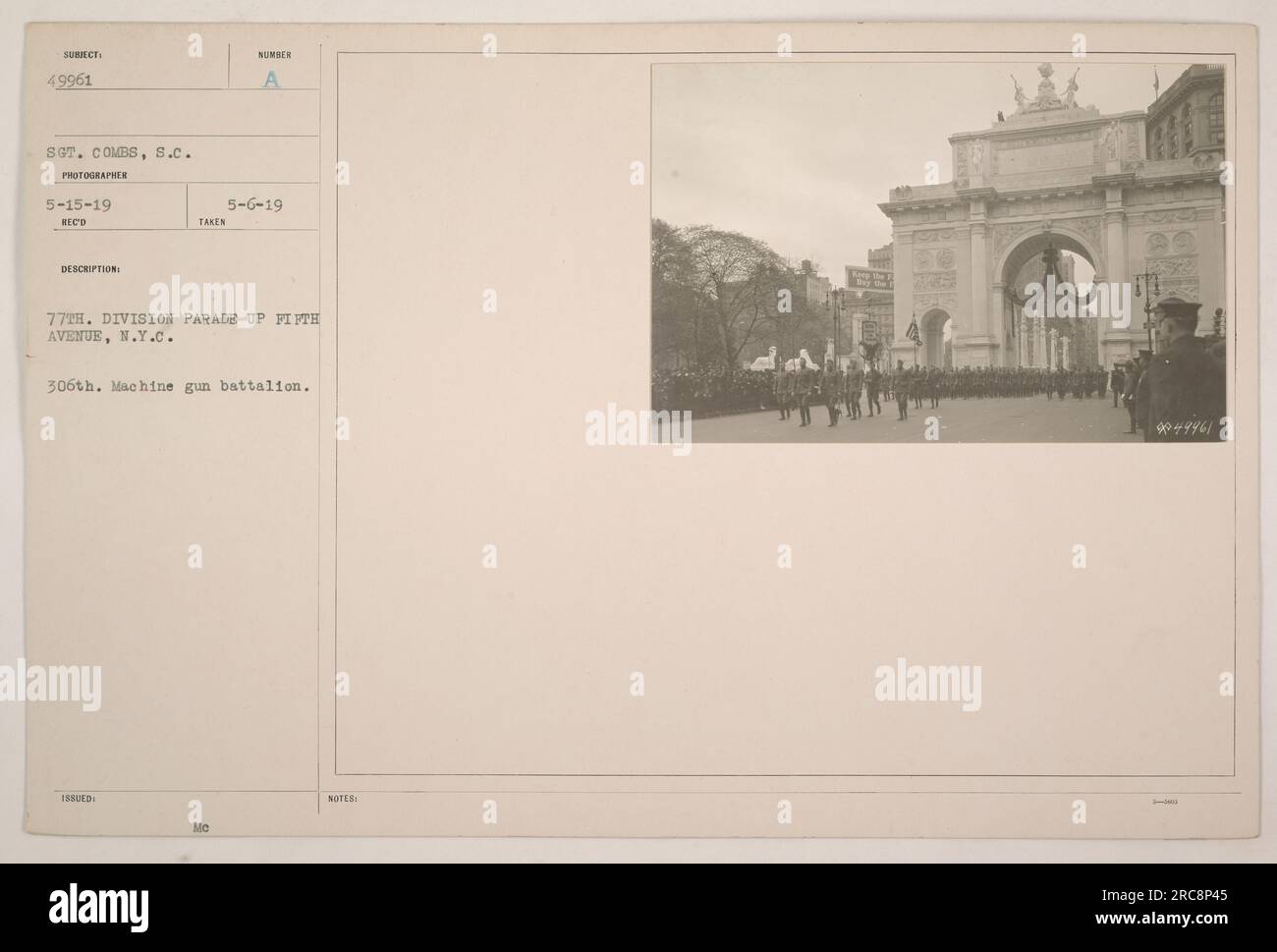 306th machine gun battalion hi-res stock photography and images - Alamy