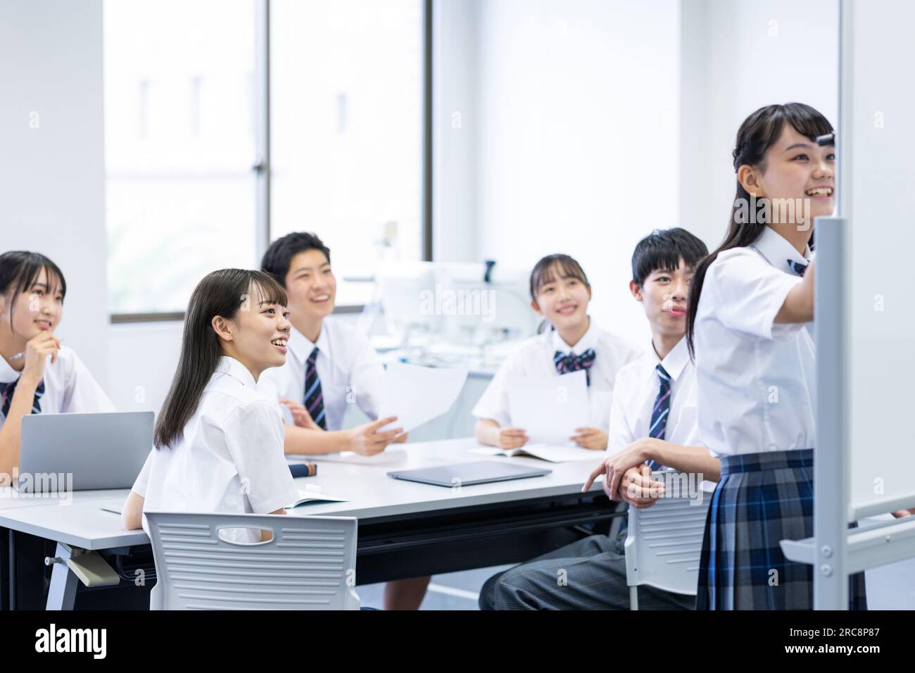 Students doing group work Stock Photo - Alamy Students doing group work Stock Photo - Alamy