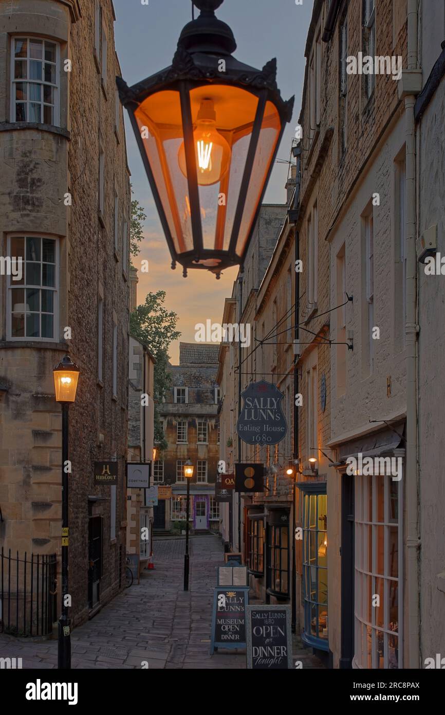 Sunset over Bath Stock Photo - Alamy