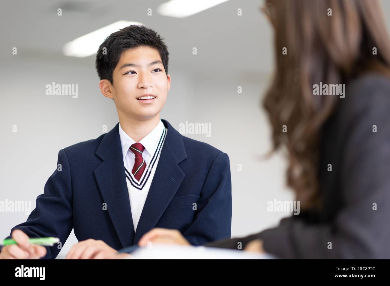 Interviewed person hi-res stock photography and images - Alamy