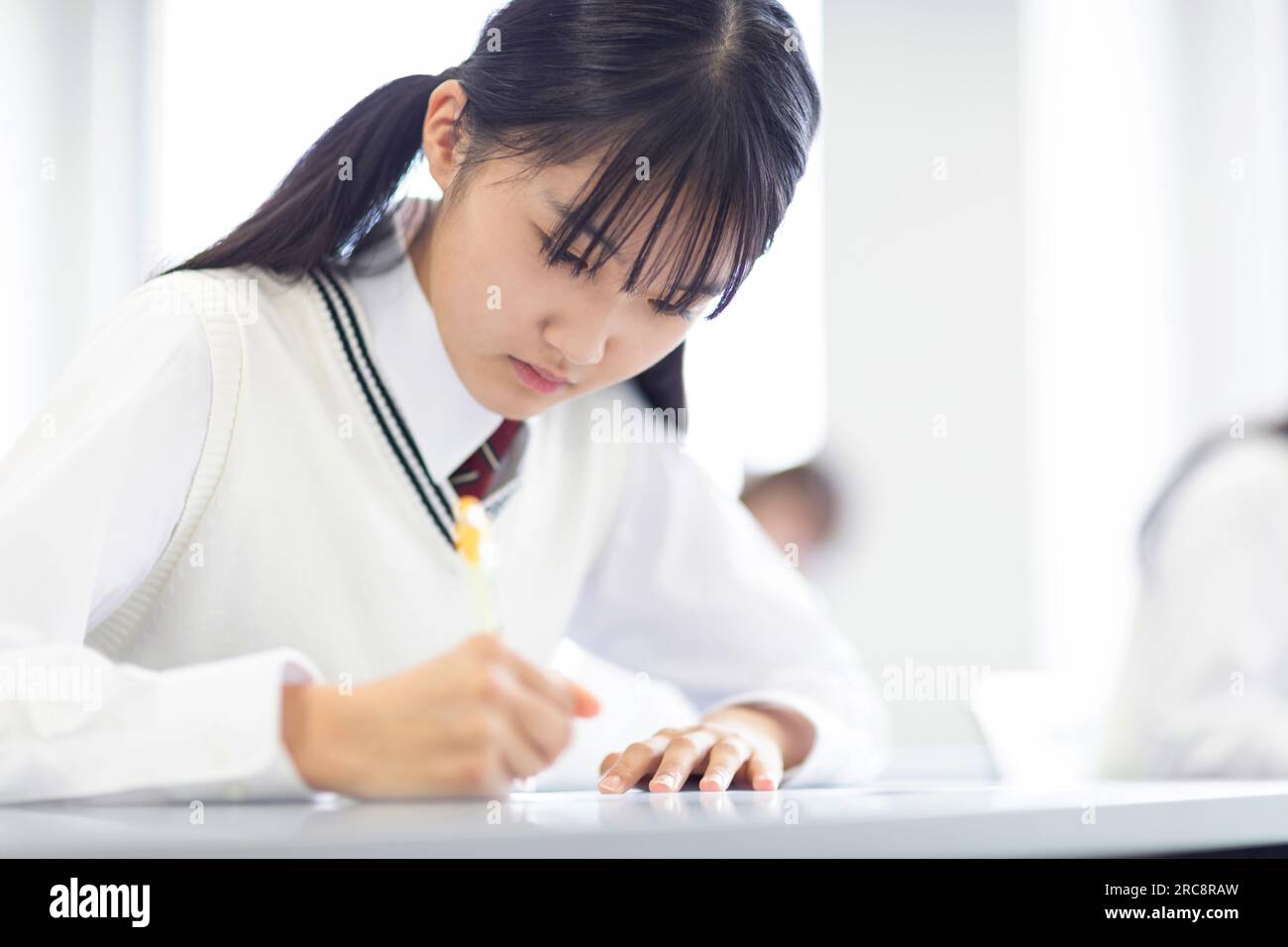 Students taking classes Stock Photo - Alamy