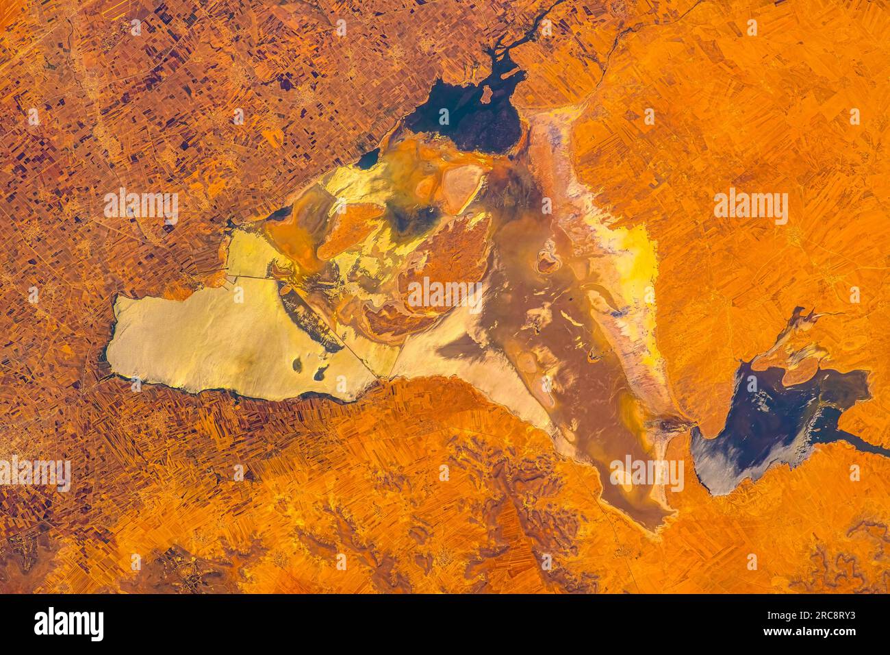 Geographic and land feature in Syria. Image by NASA. Media usage ...