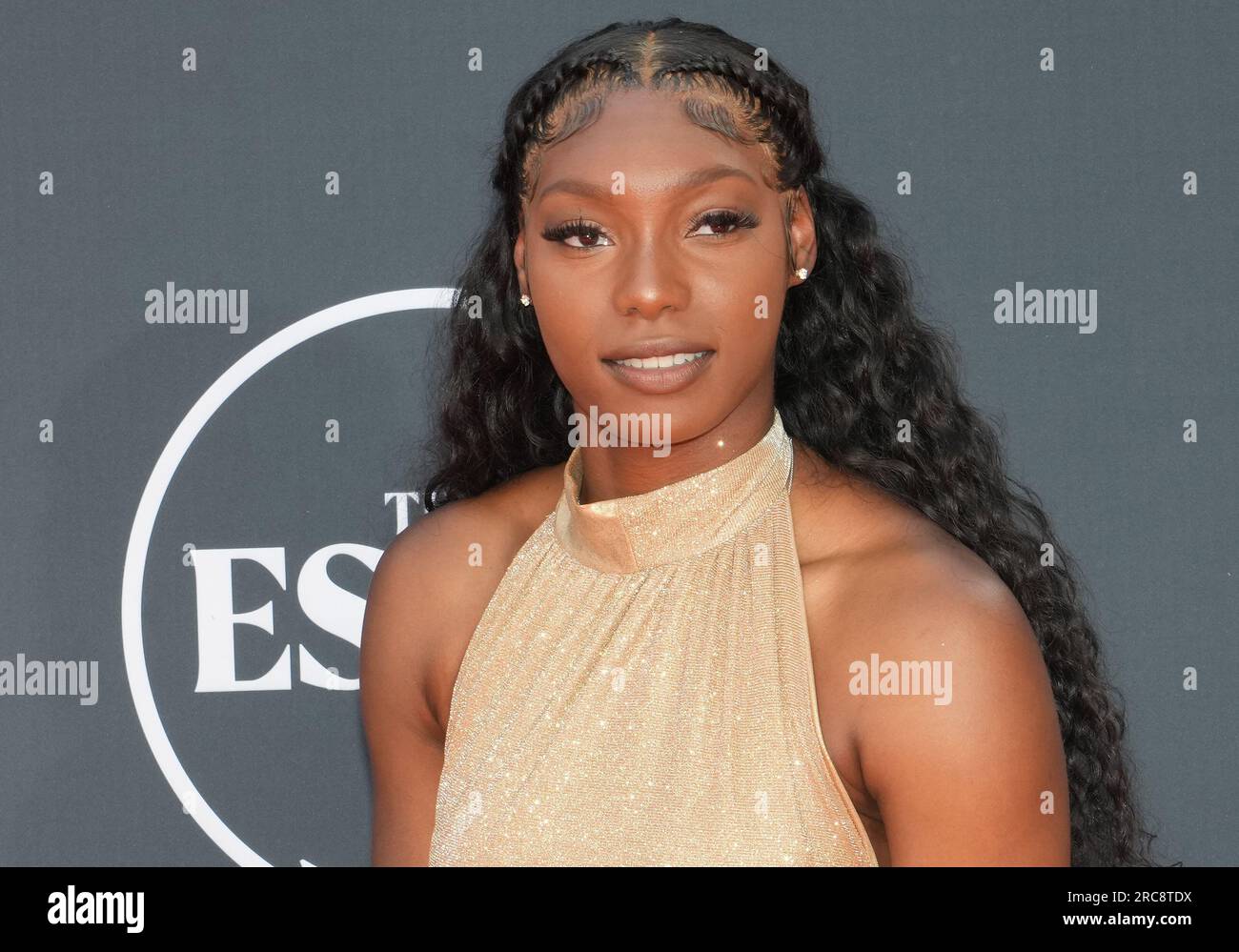 Los Angeles, USA. 12th July, 2023. Amani Bartlett arrives at The 2023 ...