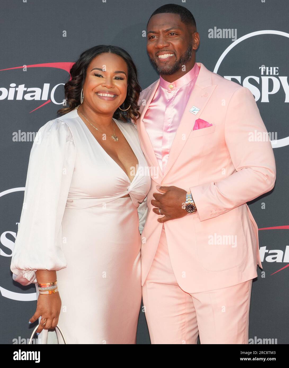 Los Angeles, USA. 12th July, 2023. Ryan Clark arrives at The 2023 ESPY ...