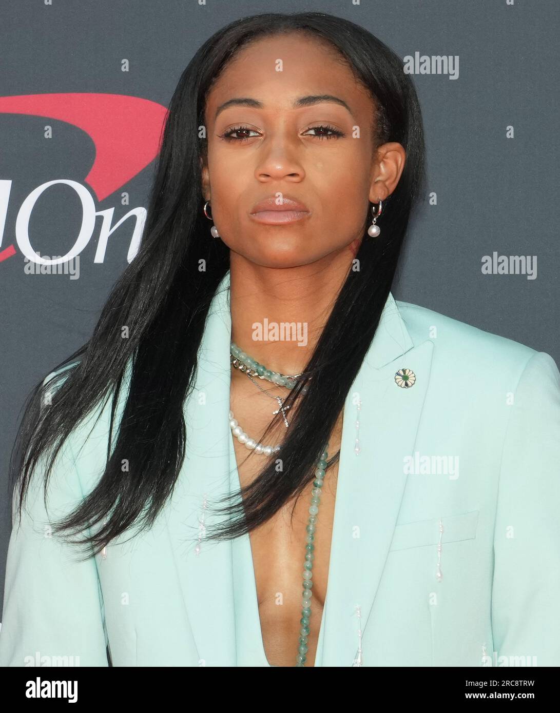 Los Angeles, USA. 12th July, 2023. Alexis Morris arrives at The 2023 ...