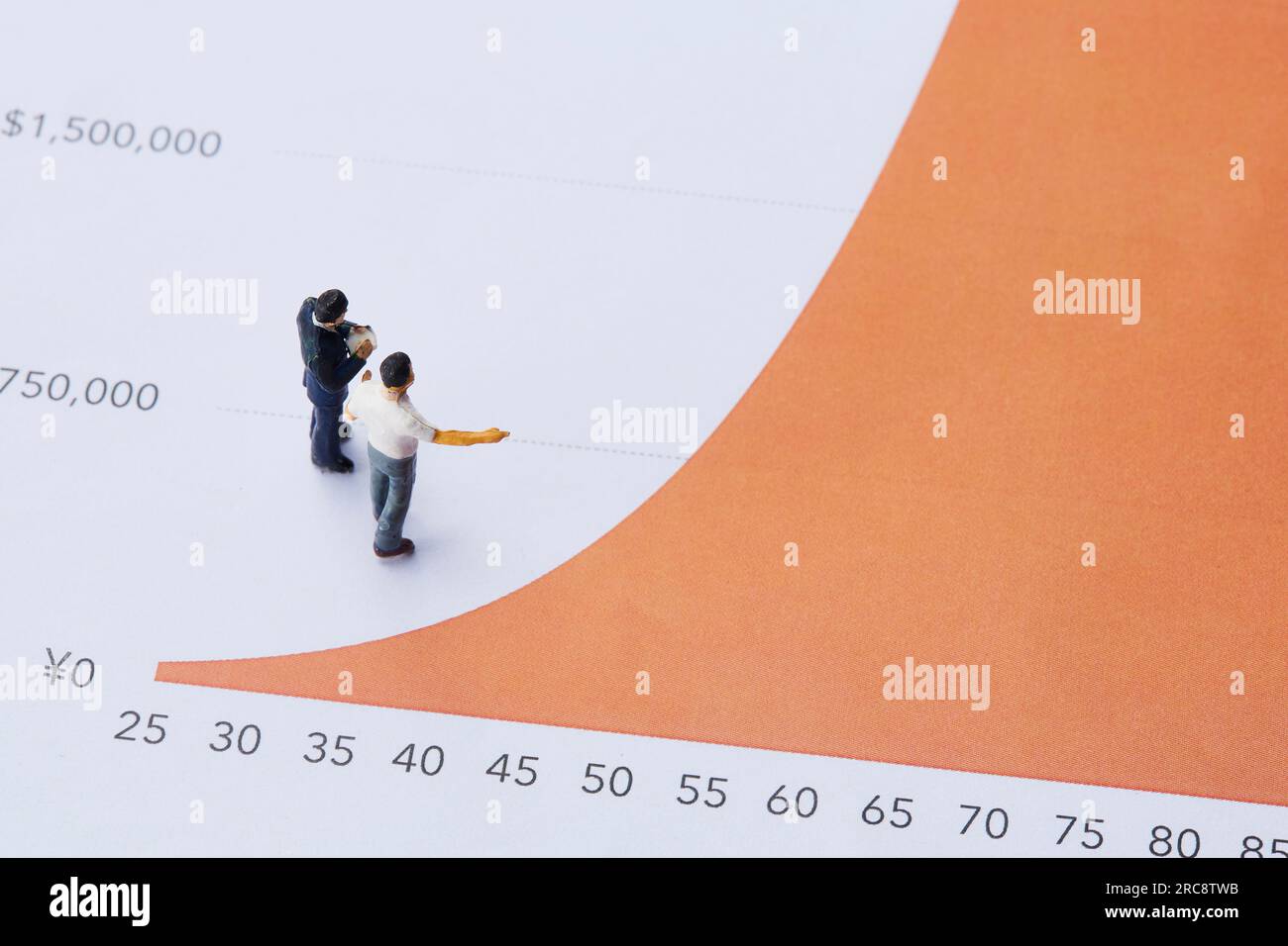 Sales graphs hi-res stock photography and images - Alamy