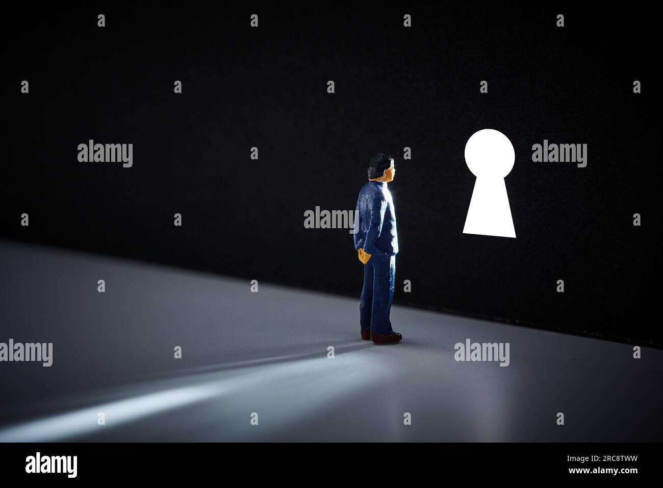 Human silhouette hole hi-res stock photography and images - Alamy