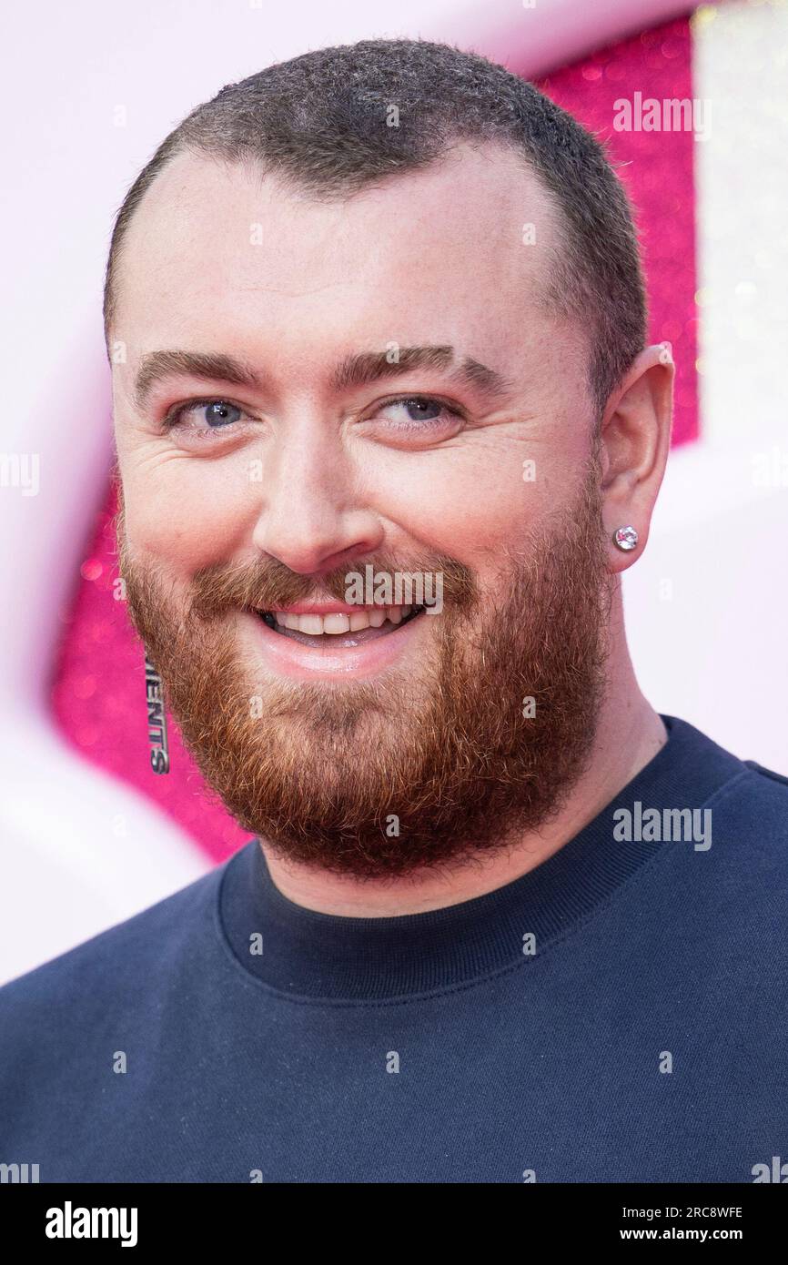 Sam Smith poses for photographers upon arrival at the premiere of the ...