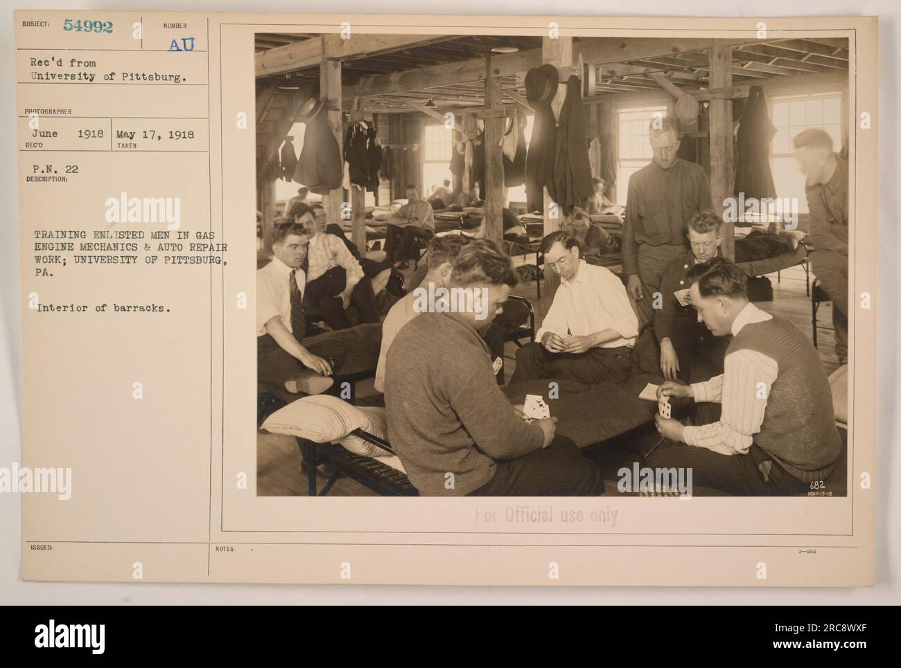 World war one gas engine mechanics hi-res stock photography and images ...