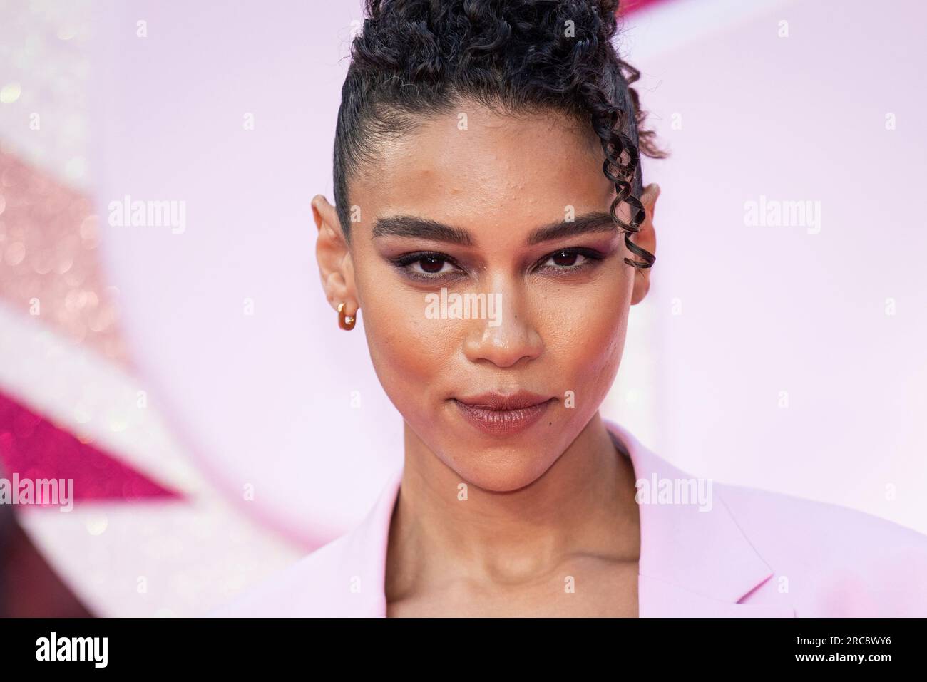 Alexandra Shipp poses for photographers upon arrival at the premiere of ...