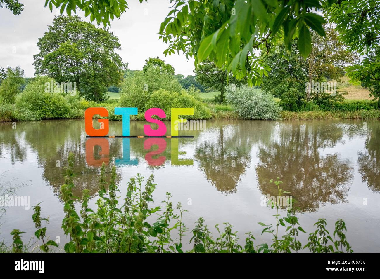 GTSF, gate To Southwell Festival music festival in large letters placed ...