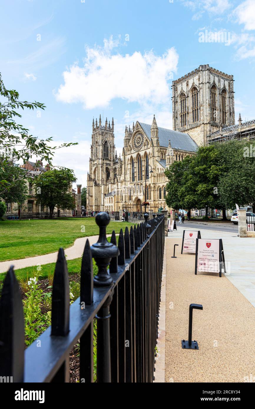 York Minster Cathedral, York, Yorkshire, UK, England, mediaeval,minster ...