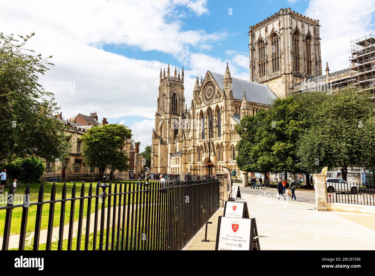 York Minster Cathedral, York, Yorkshire, UK, England, mediaeval,minster ...