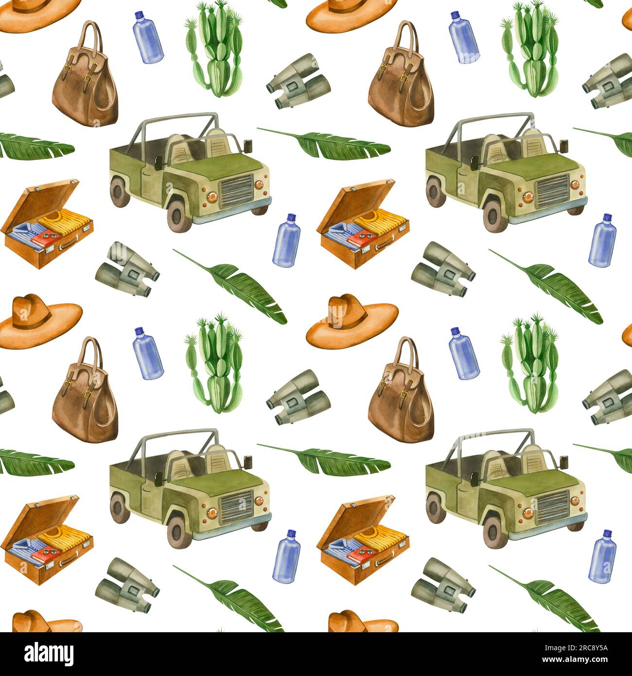Car in cactus Cut Out Stock Images & Pictures - Alamy