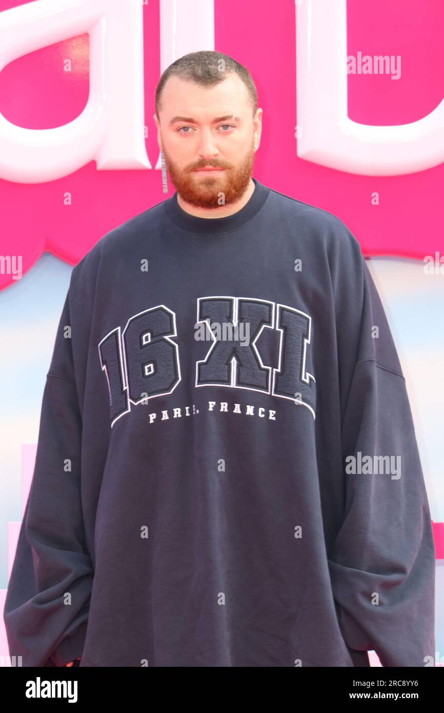 Sam Smith, Barbie - European Premiere, Leicester Square, London, UK, 12 ...