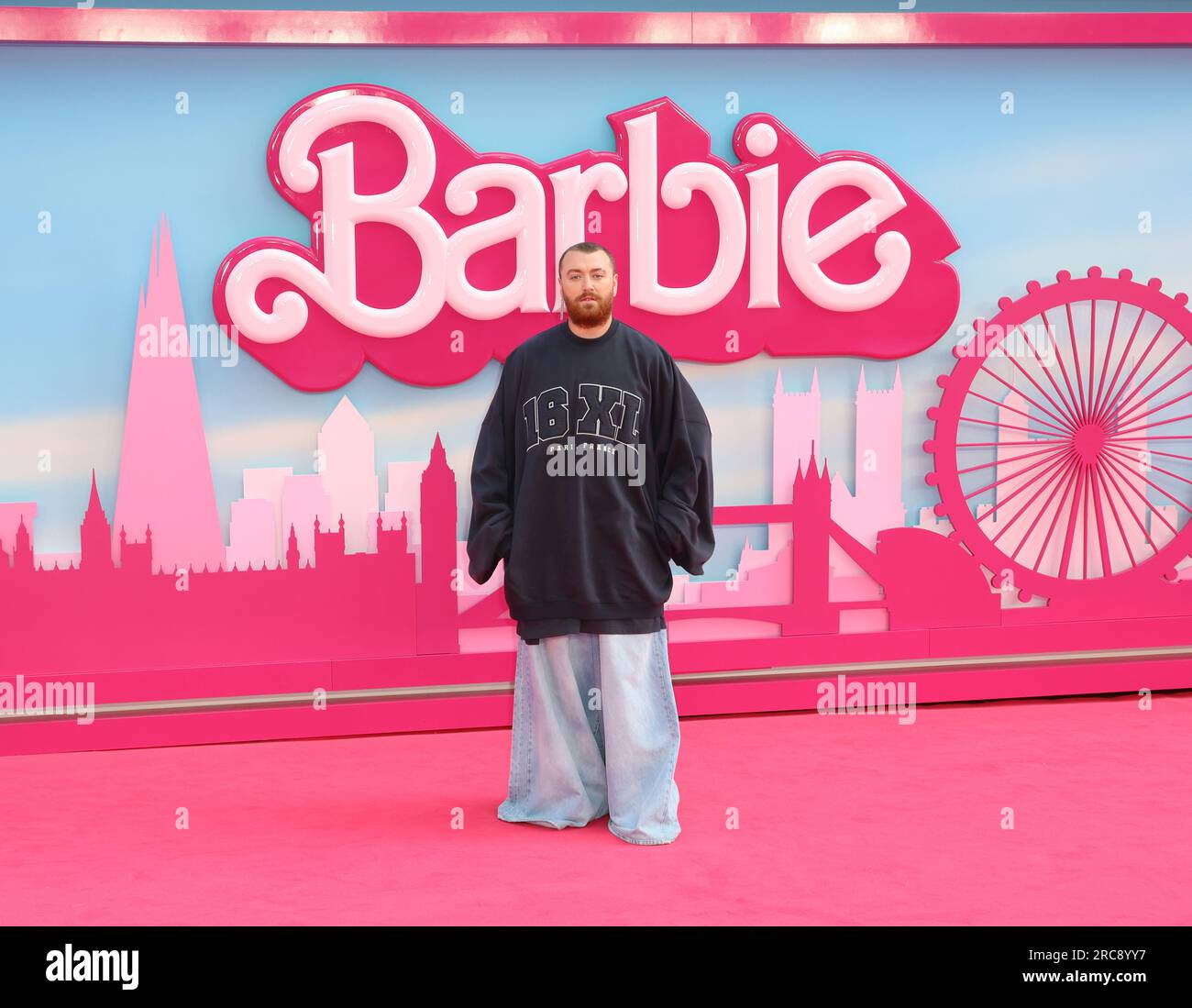 Sam Smith, Barbie - European Premiere, Leicester Square, London, UK, 12 ...