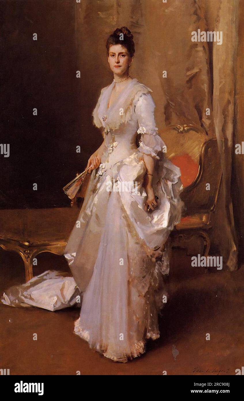 Mrs. Henry White (Margaret Daisy Stuyvesant Rutherford) 1883 by John ...