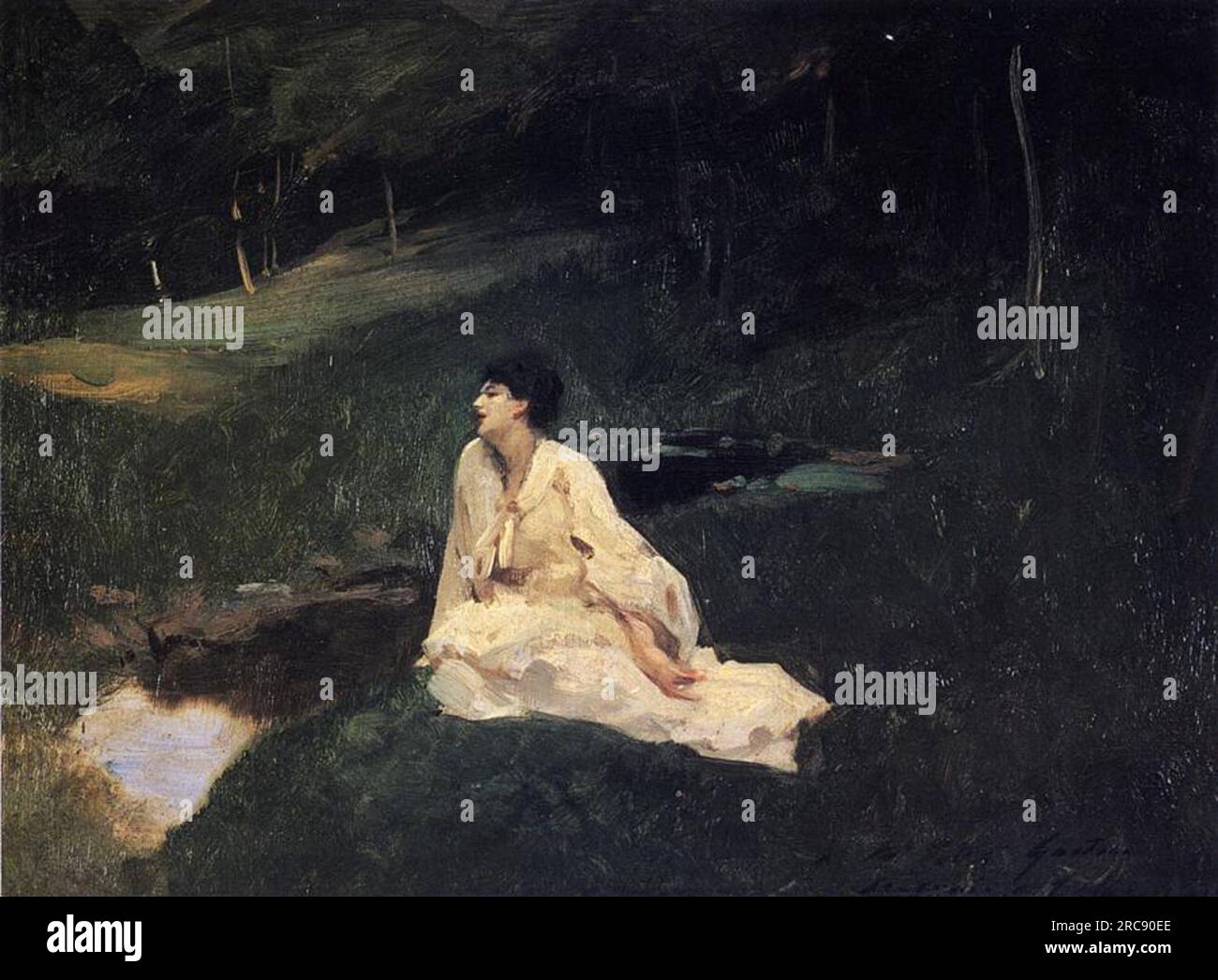 Judith Gautier (also known as By the River or Resting by a Spring) 1885 ...