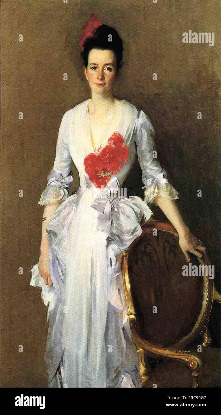 Mrs. Archibald Douglas Dick (nee Isabelle Parrott) 1886 by John Singer ...