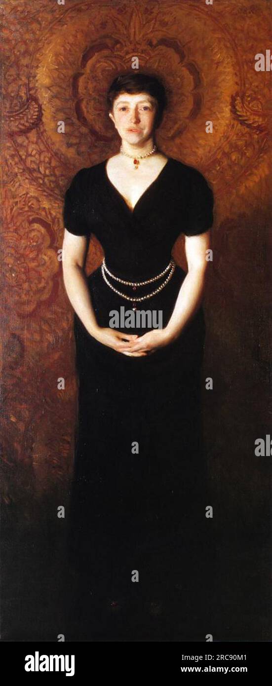 John Singer Sargent Portrait Of Isabella Stewart Gardner
