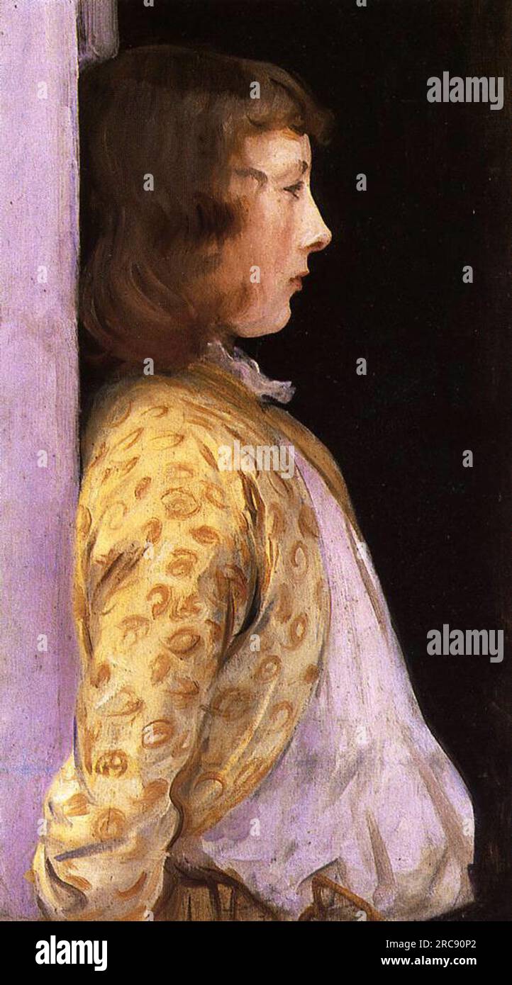 Portrait of Dorothy Barnard 1889 by John Singer Sargent Stock Photo - Alamy