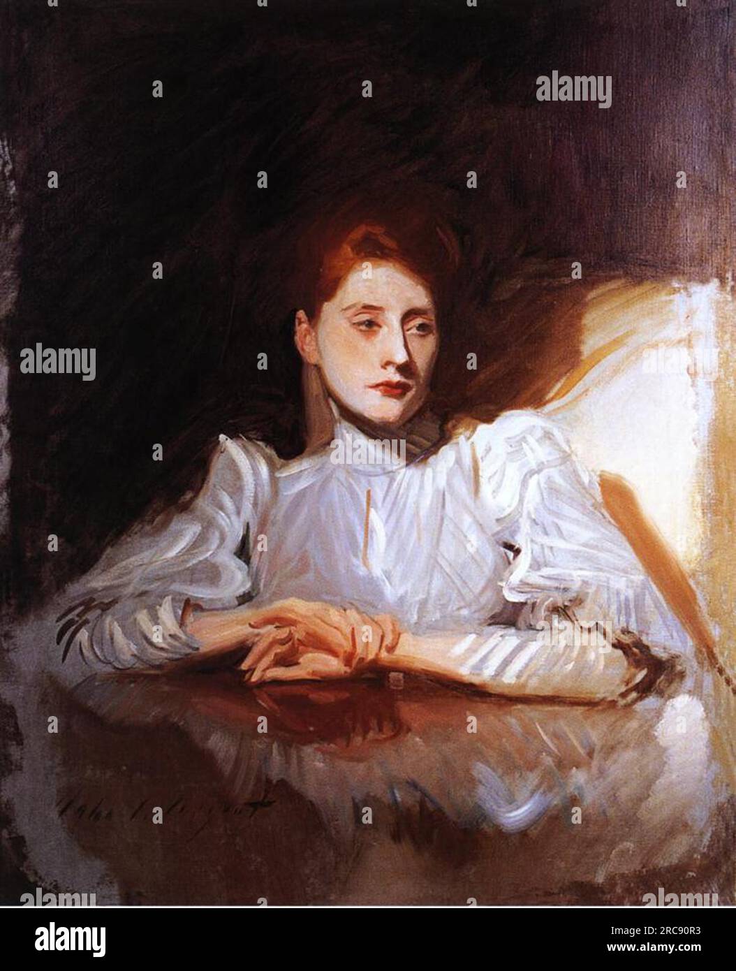 Madame Helleu 1889 by John Singer Sargent Stock Photo - Alamy