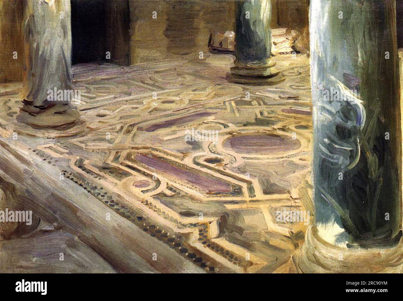 A Mosque, Cairo 1891 by John Singer Sargent Stock Photo - Alamy