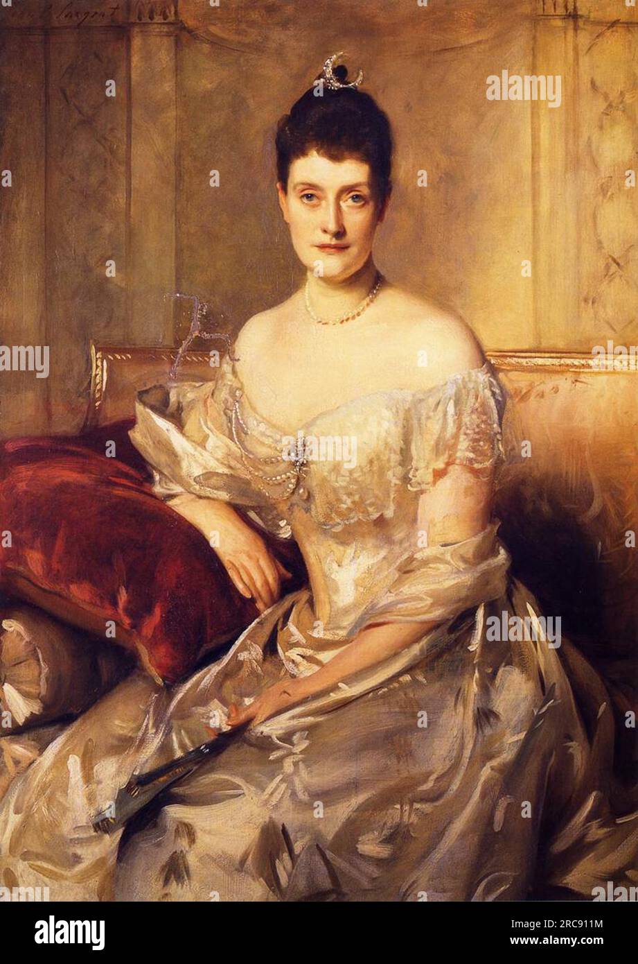 Mrs. Mahlon Day Sands (Mary Hartpeace) 1894 by John Singer Sargent ...