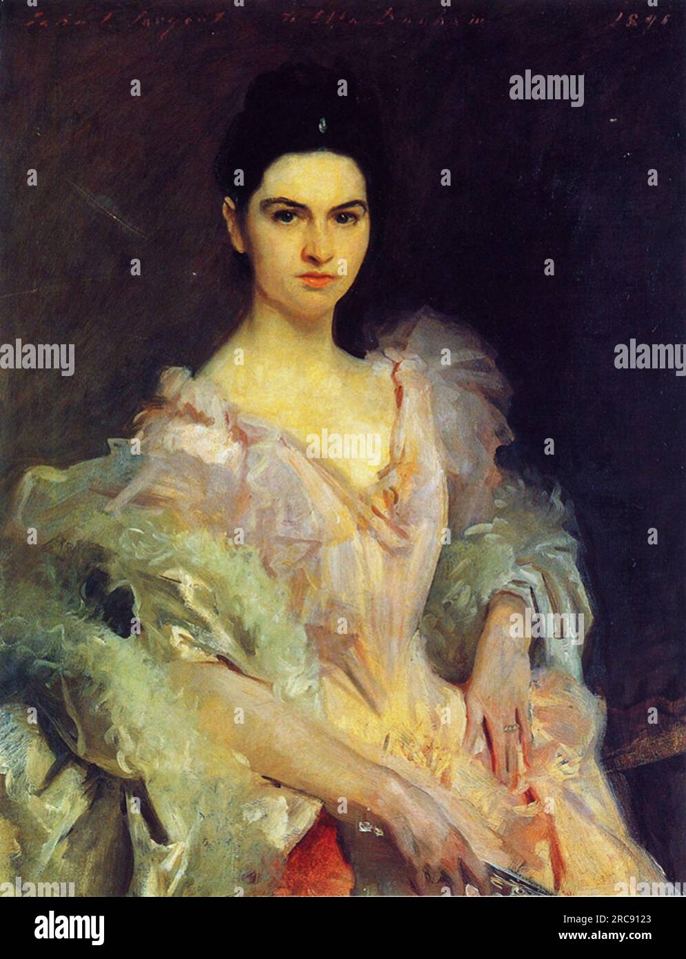 Etta Dunham 1895 by John Singer Sargent Stock Photo - Alamy