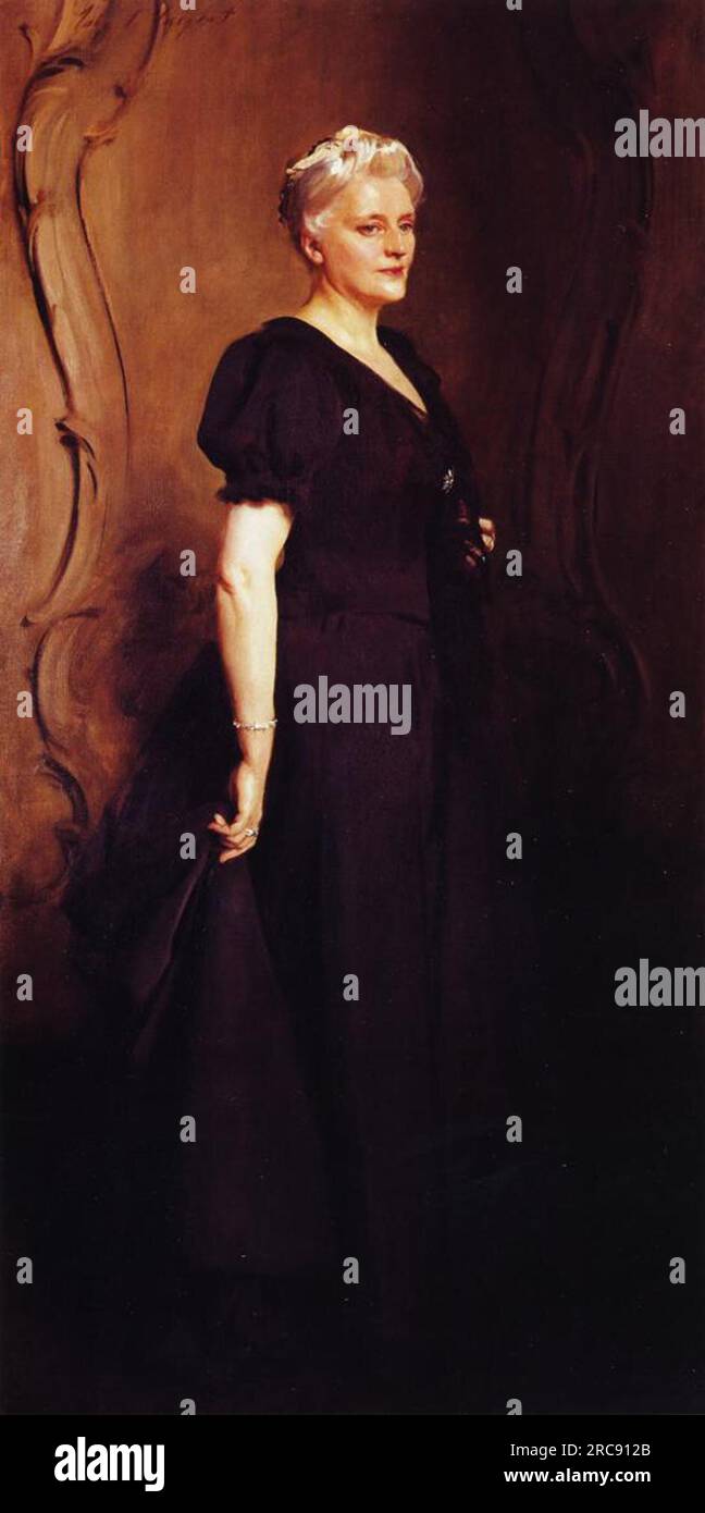 Mrs. Frederick Roller 1895 by John Singer Sargent Stock Photo - Alamy
