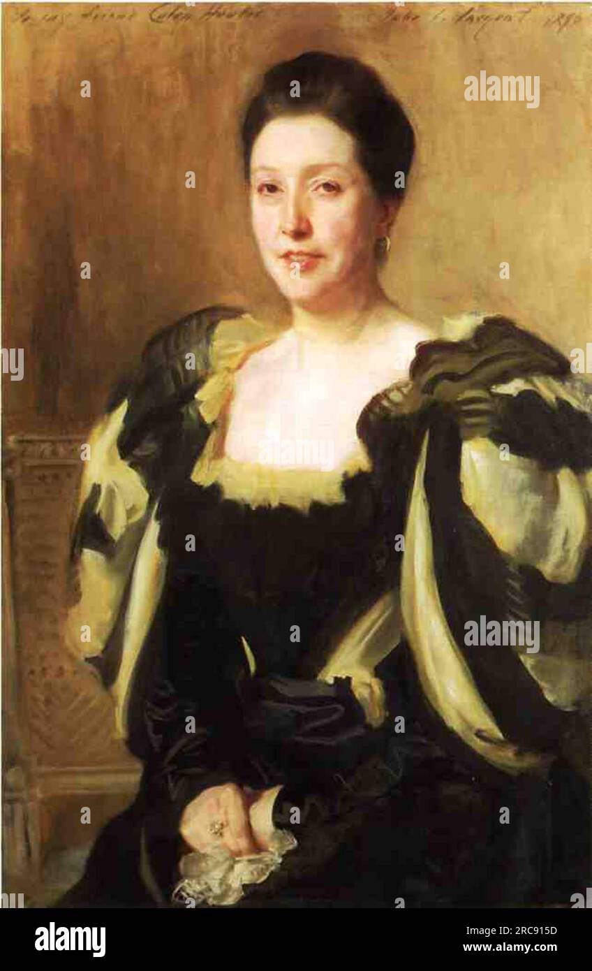 Mrs. Colin Hunter 1896 by John Singer Sargent Stock Photo - Alamy