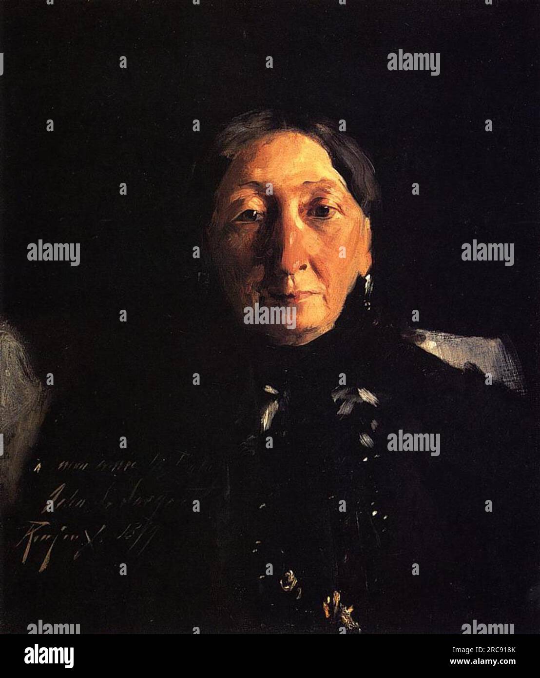 Madame Francois Buloz 1879 by John Singer Sargent Stock Photo - Alamy