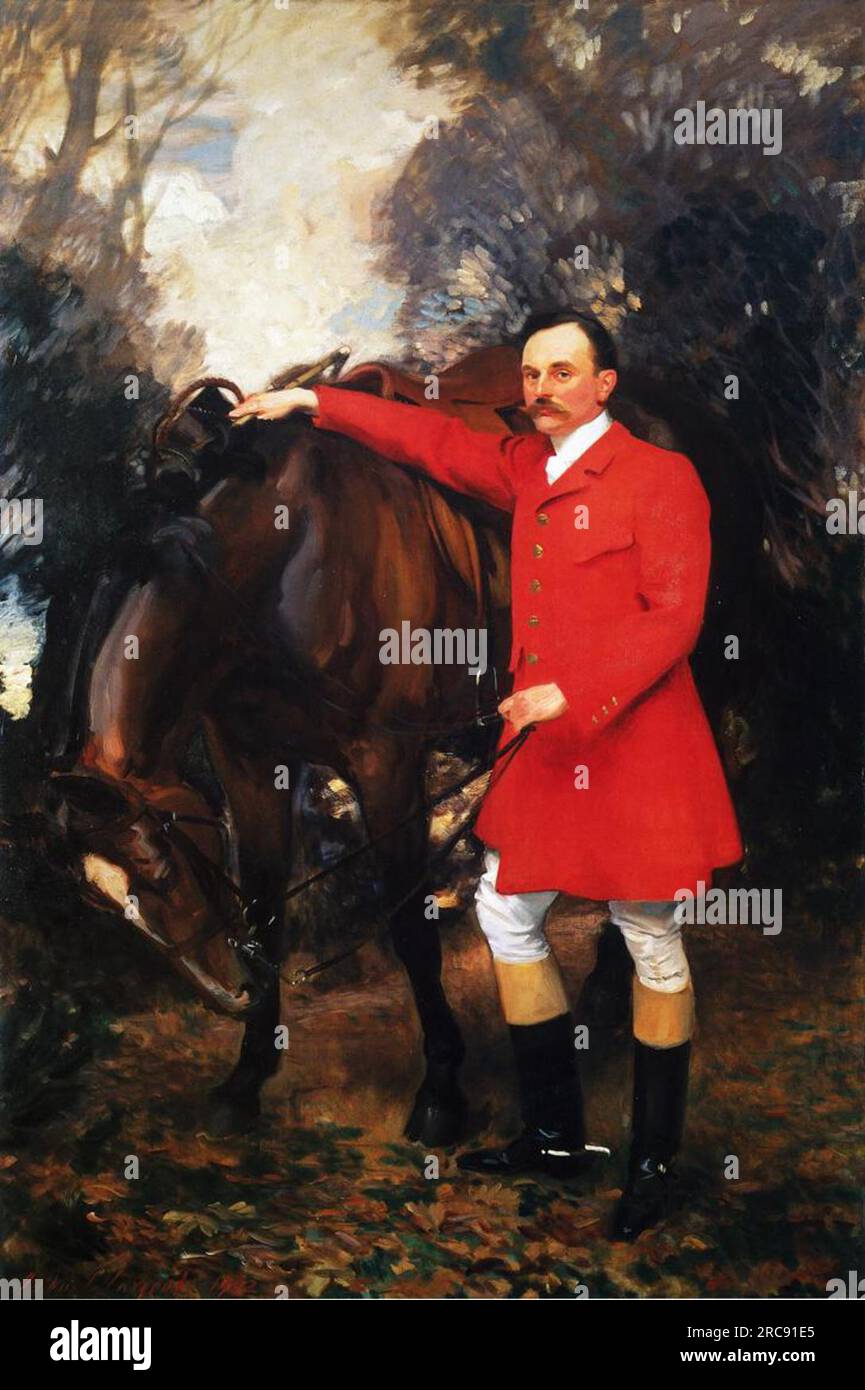 William Marshall Cazalet 1902 by John Singer Sargent Stock Photo - Alamy