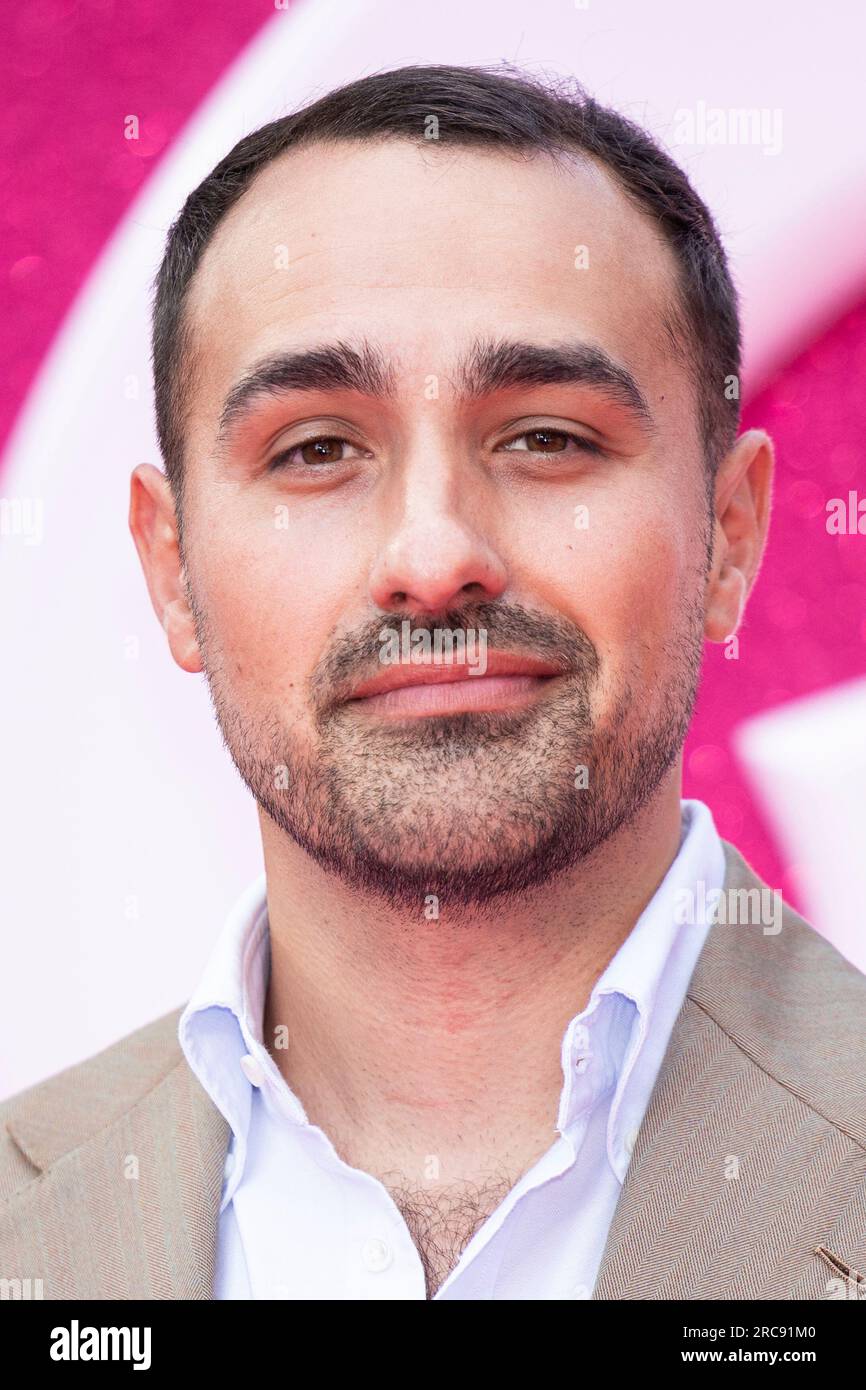 Jamie Demetriou poses for photographers upon arrival at the premiere of ...