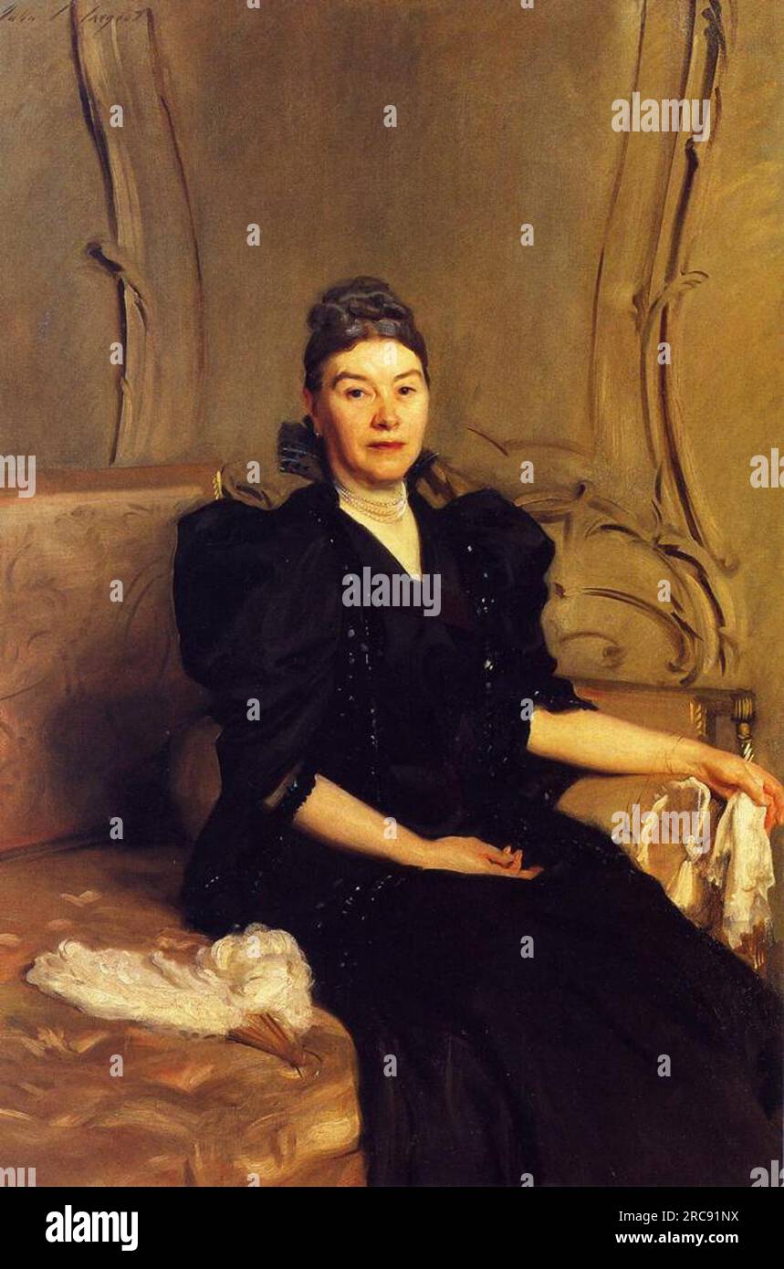 Mrs Robertson 1880 by John Singer Sargent Stock Photo - Alamy