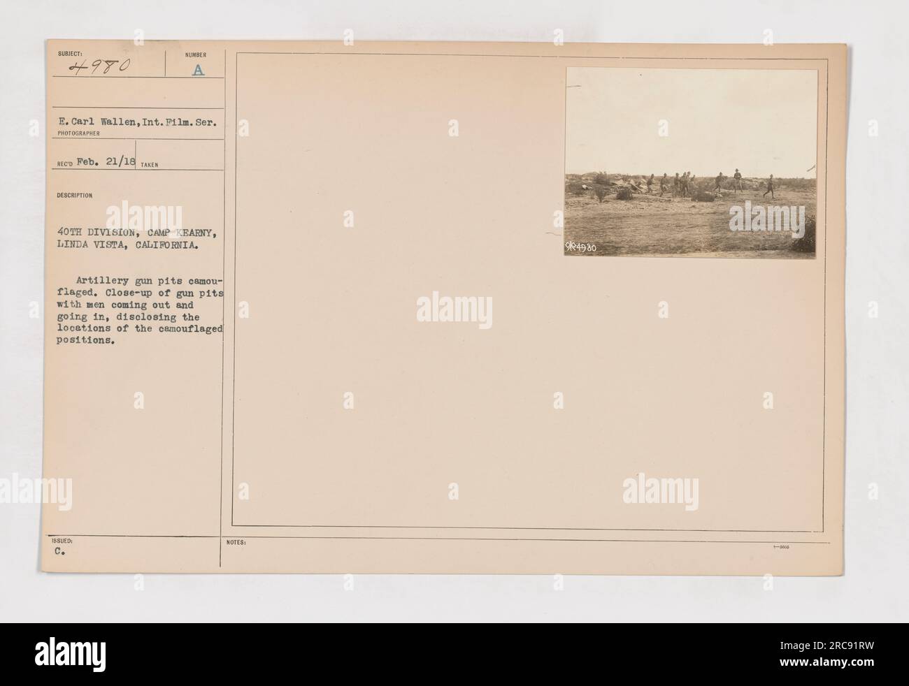 Artillery gun pit hi-res stock photography and images - Alamy