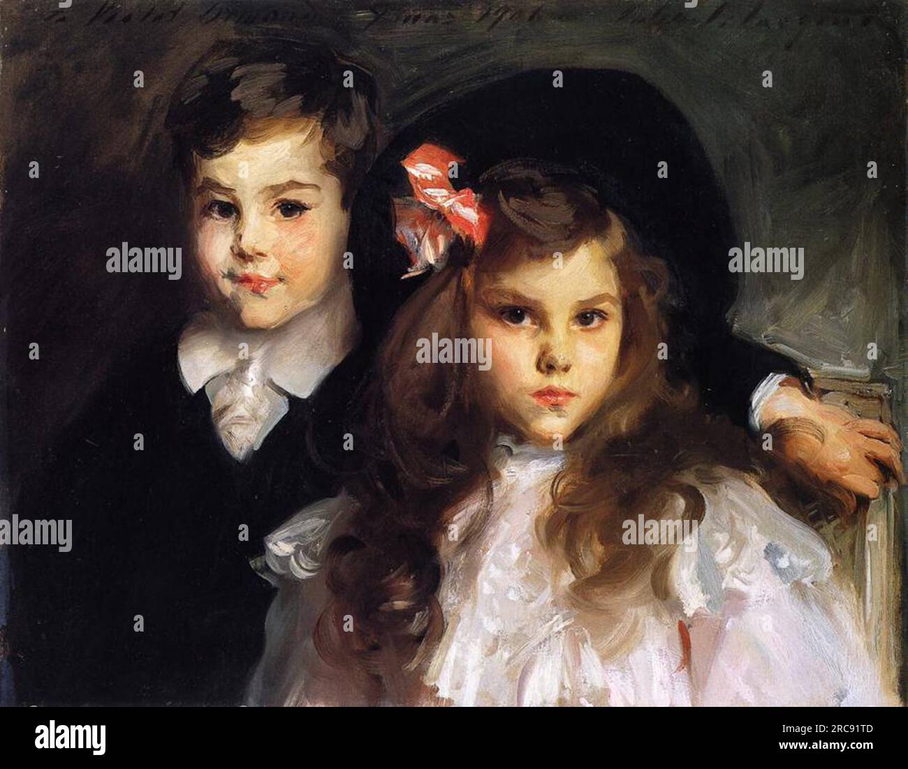 Conrad and Reine Ormand 1906 by John Singer Sargent Stock Photo - Alamy