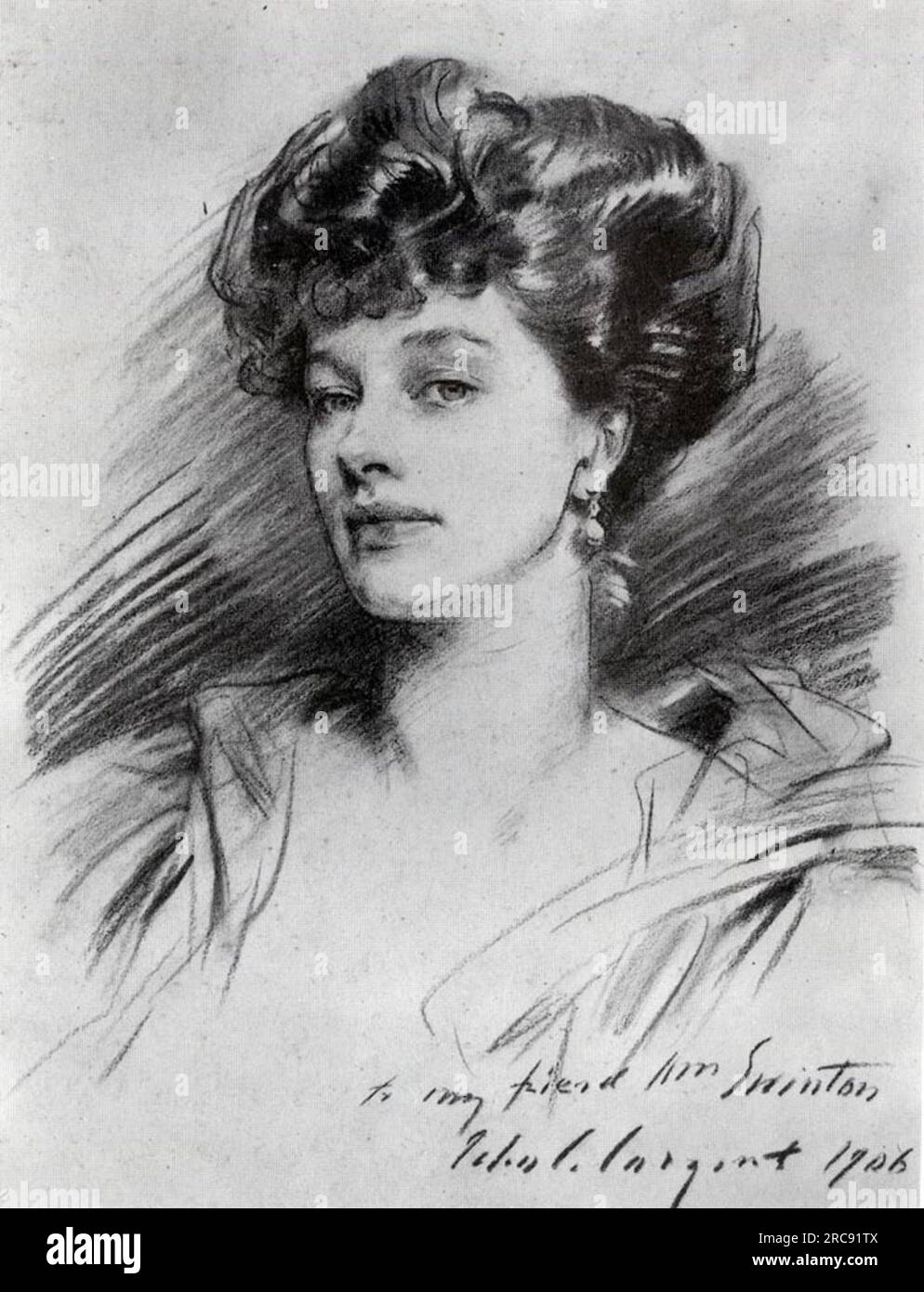Mrs. George Swinton 1906 by John Singer Sargent Stock Photo - Alamy