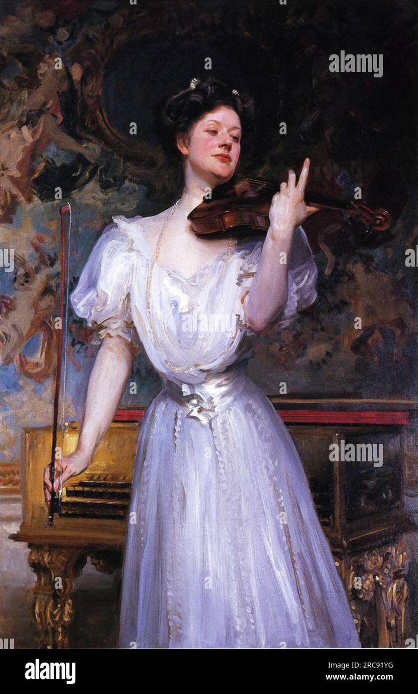 Lady Speyer (Leonora von Stosch) 1907 by John Singer Sargent Stock ...