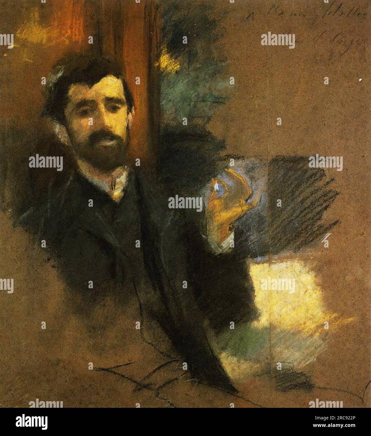 Paul Helleu 1880 by John Singer Sargent Stock Photo - Alamy