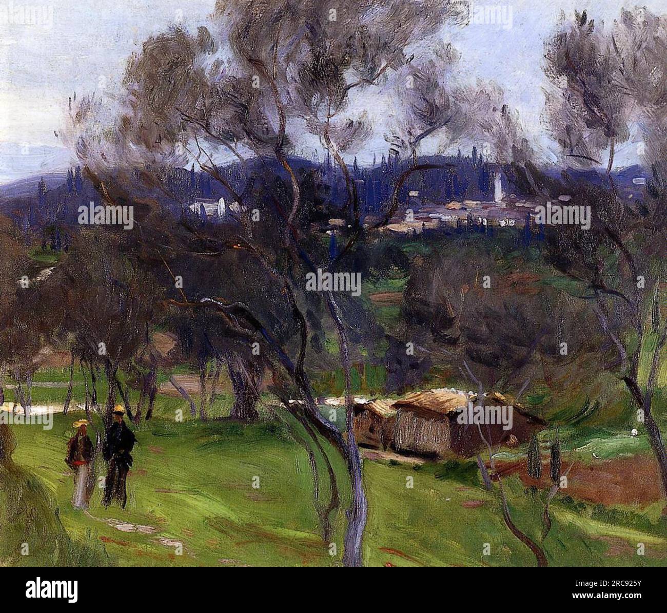 Olive Trees, Corfu 1909 by John Singer Sargent Stock Photo - Alamy
