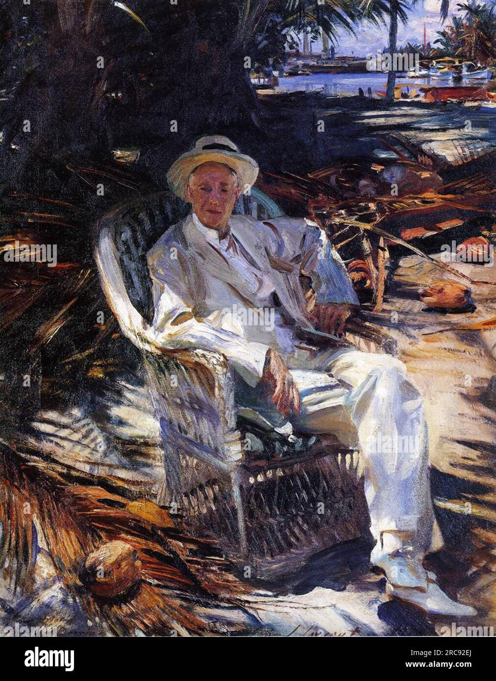 Charles Deering 1917 by John Singer Sargent Stock Photo - Alamy