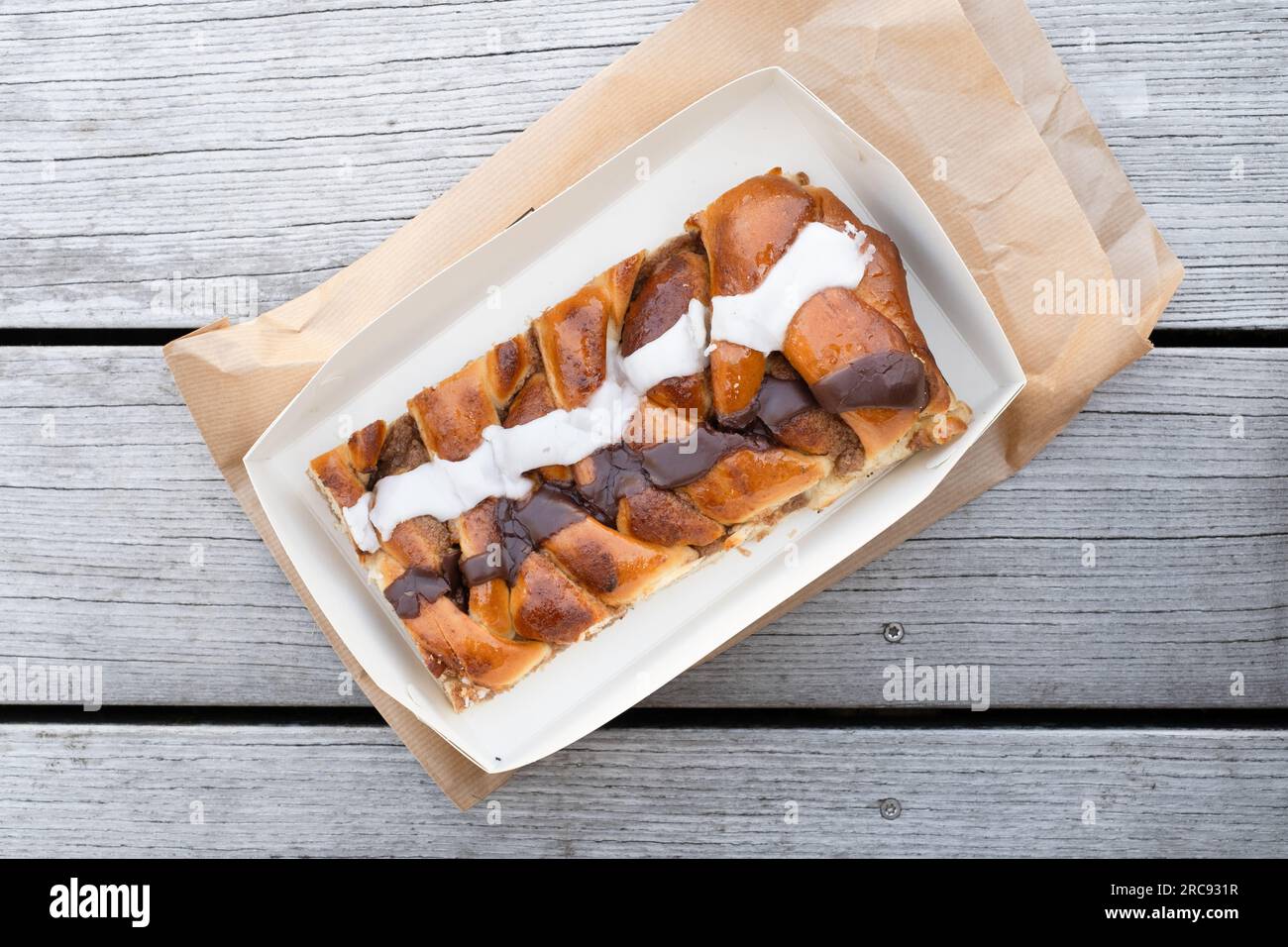Kanelsnegle from the Billund Bageri (Bakery), Billund, Denmark Stock ...