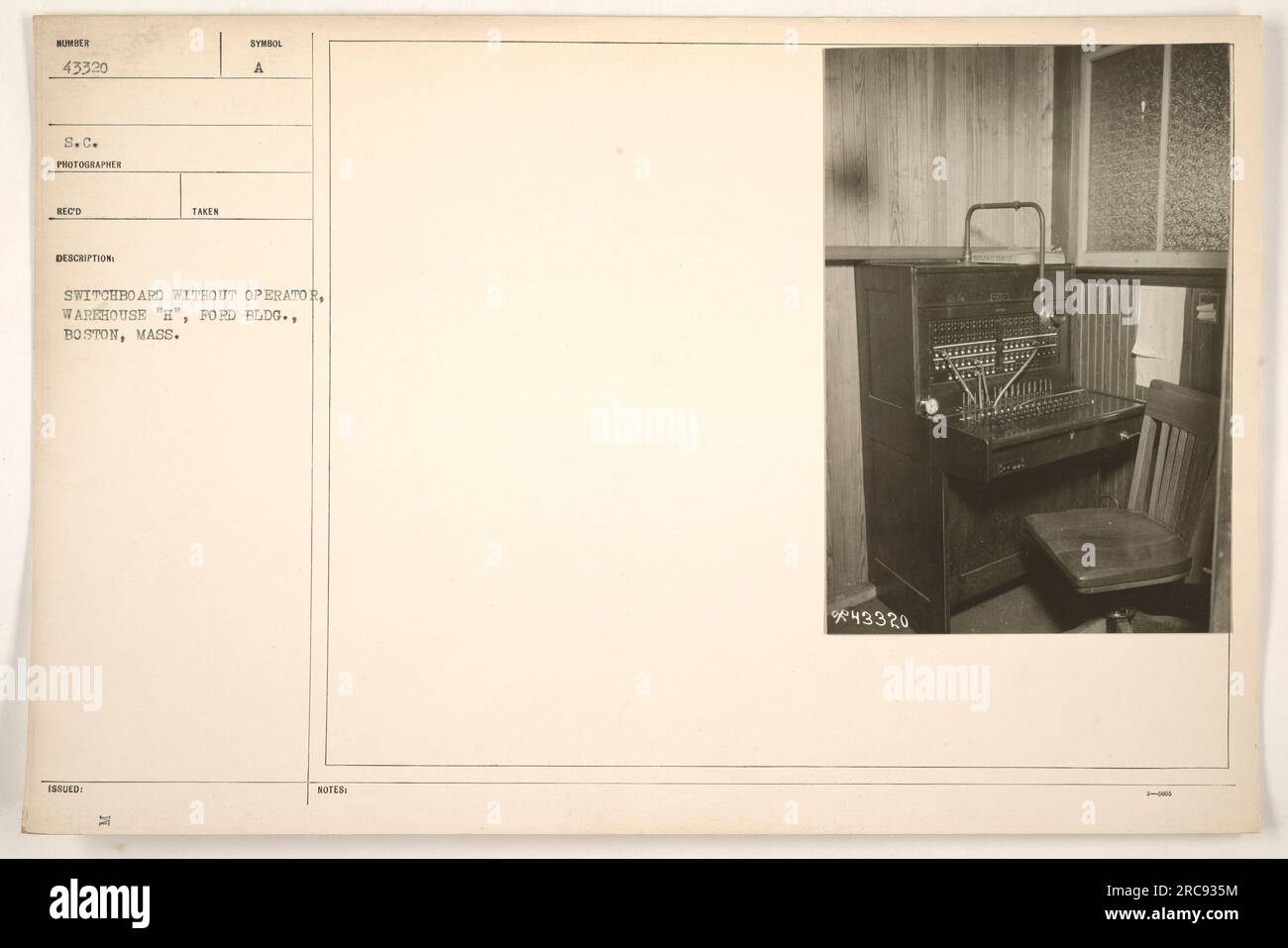 Telecommunications during world war i hi-res stock photography and ...