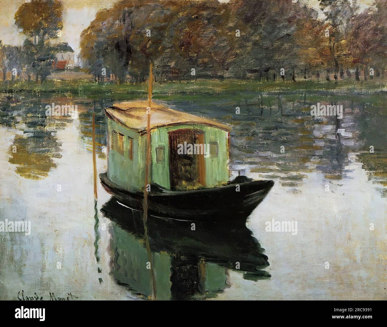 Monet studio boat hi-res stock photography and images - Alamy